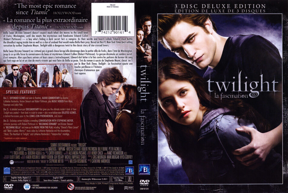 Twilight (2008) R1 DVD Cover - DVDcover.Com