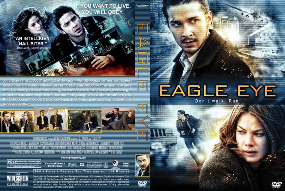 Eagle Eye R1 Custom DVD Cover & Label - DVDcover.Com