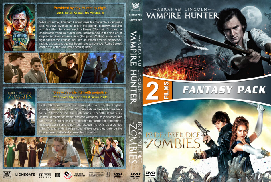 Fantasy 2-Pack R1 Custom DVD Cover - DVDcover.Com