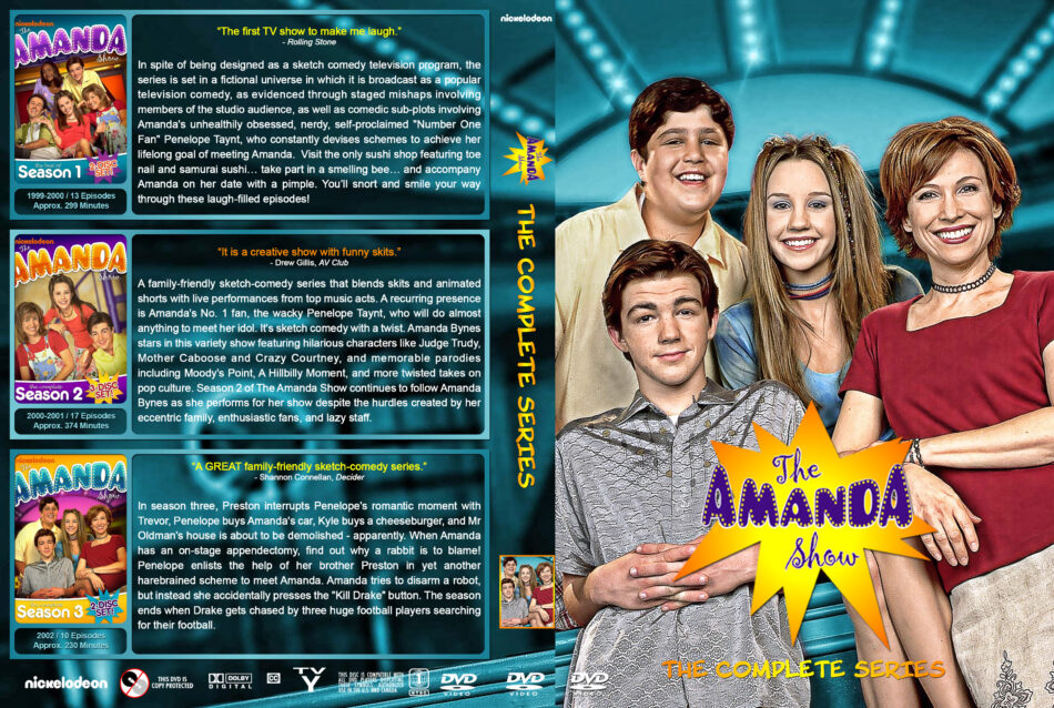 The Amanda Show: The Complete Series R1 Custom DVD Cover - DVDcover.Com