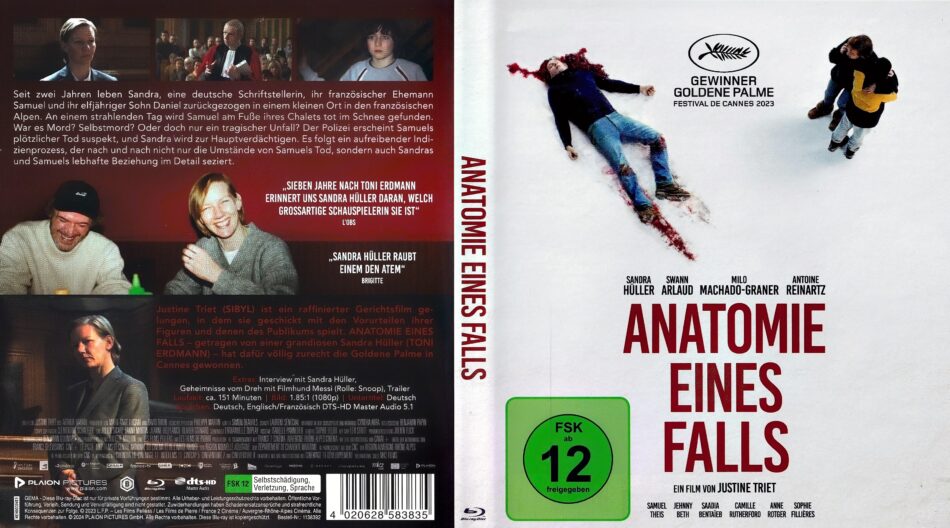 Anatomie eines Falls R2 DE Blu-Ray Cover - DVDcover.Com