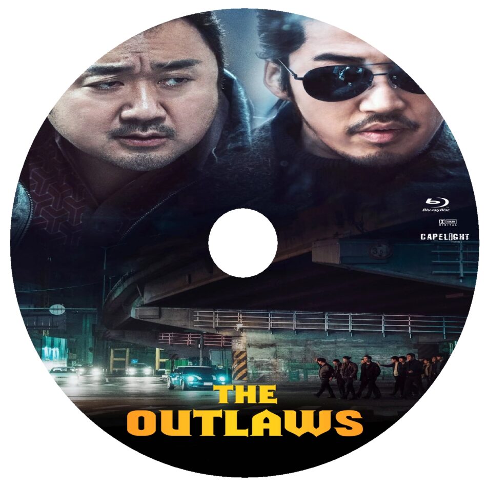 The Outlaws (2017) Custom Blu-Ray Label - DVDcover.Com