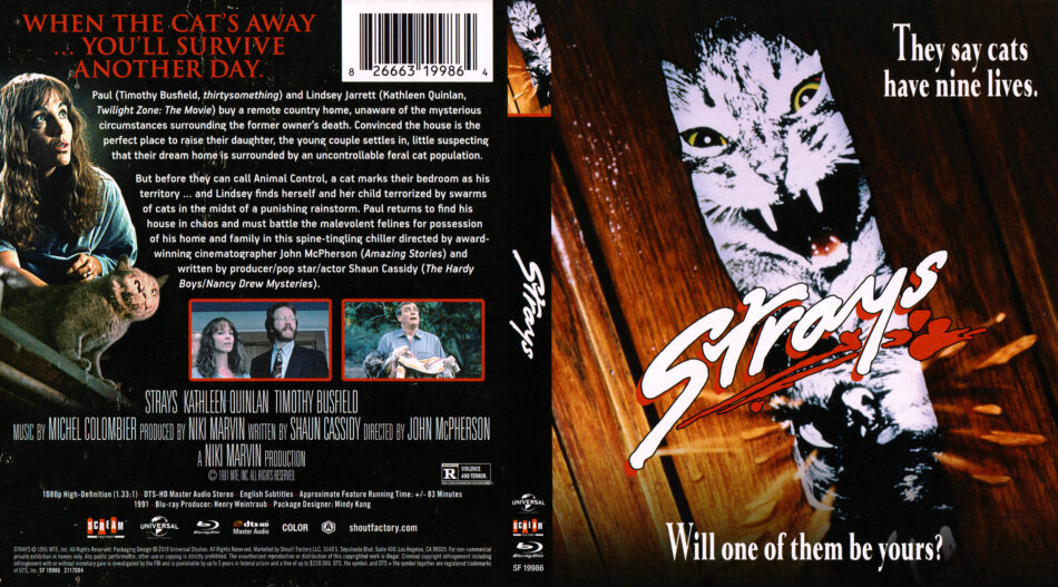 Strays (1991) Blu-Ray Covers - DVDcover.Com