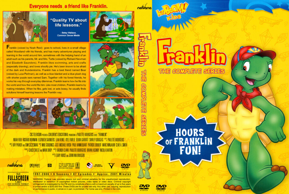Franklin: The Complete Series R1 Custom DVD Cover - DVDcover.Com