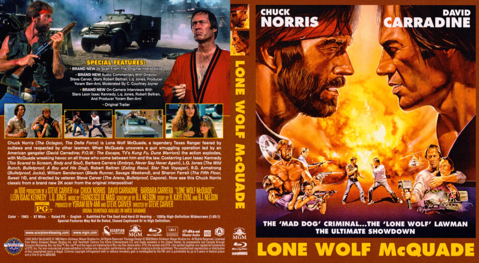 Lone Wolf McQuade (1983) Blu-Ray Covers - DVDcover.Com