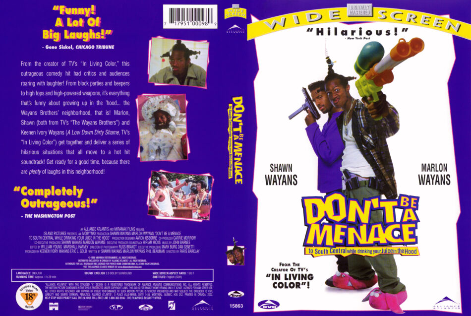Don't be a Menace to South Central While Drinking Your Juice in the ...