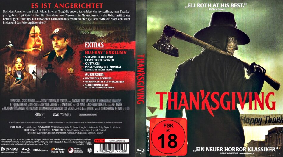 Thanksgiving DE Blu-Ray Cover - DVDcover.Com