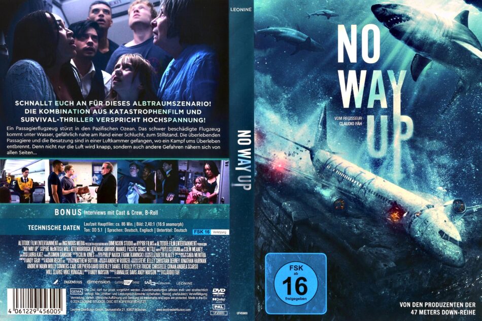 No Way Up R2 DE DVD Cover - DVDcover.Com