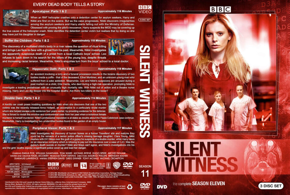 Silent Witness - Season 11 R1 Custom DVD Cover & Labels - DVDcover.Com