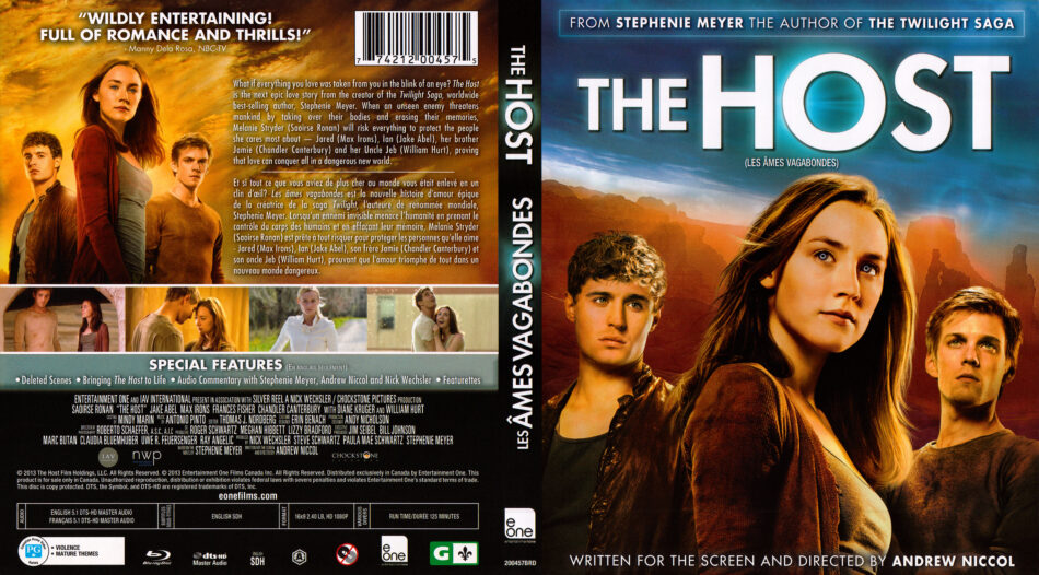 The Host (2013) Blu-Ray & DVD Cover - DVDcover.Com