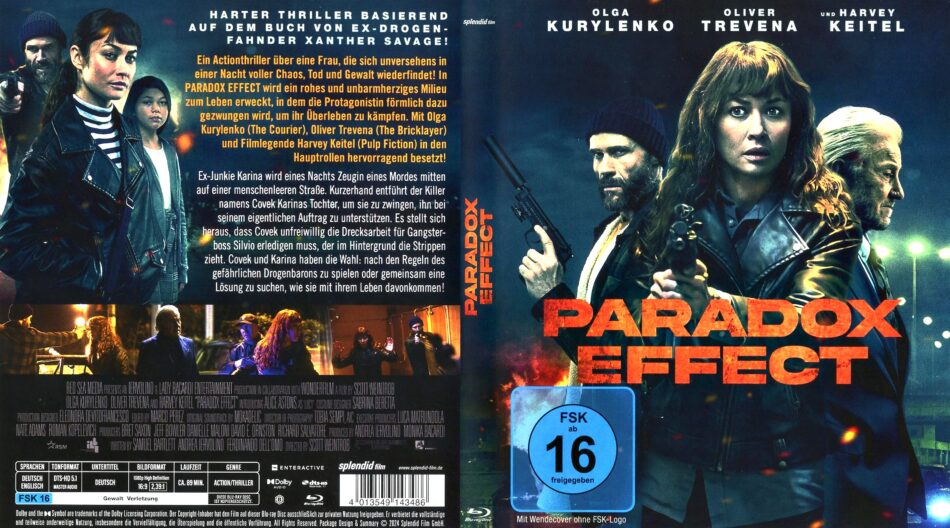 Paradox - Killzone Bangkog (2017) R2 german Blu-Ray Cover - DVDcover.Com