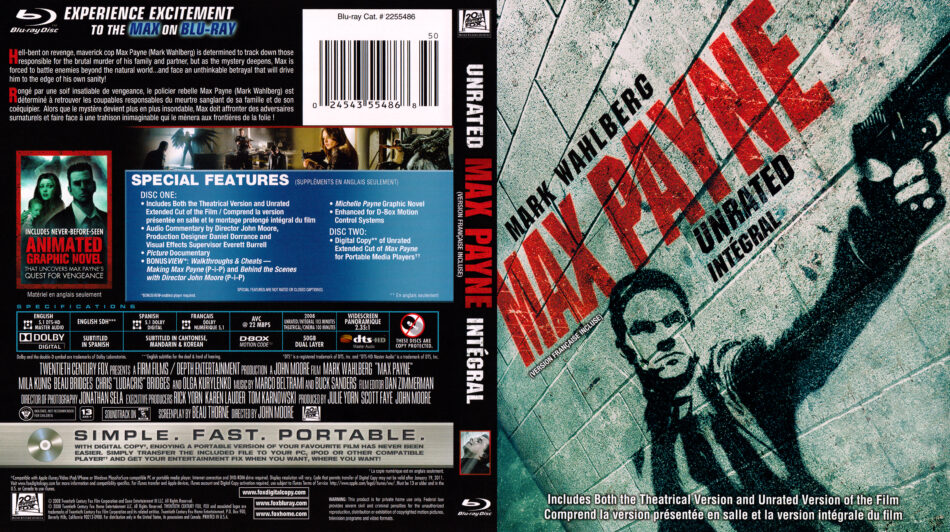 Max Payne 2: The Fall of Max Payne (2003) EU PC DVD Cover & Labels ...