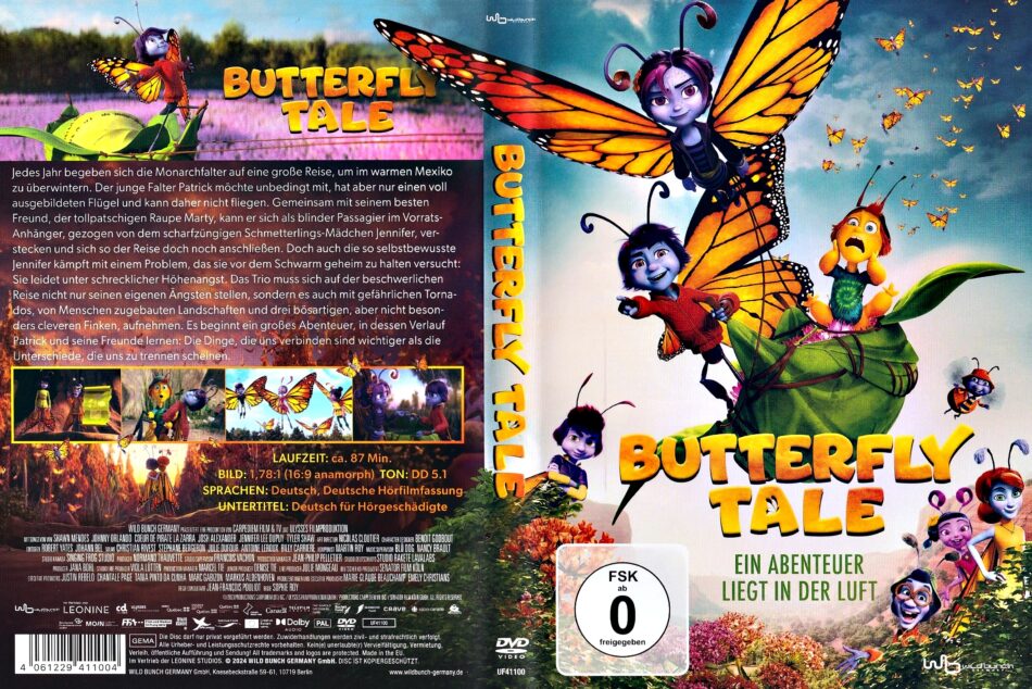 Butterfly Tale R2 DE DVD Cover - DVDcover.Com