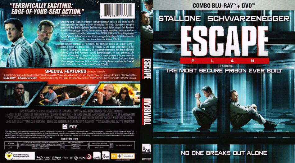 Escape Plan (2013) Blu-Ray Cover - DVDcover.Com
