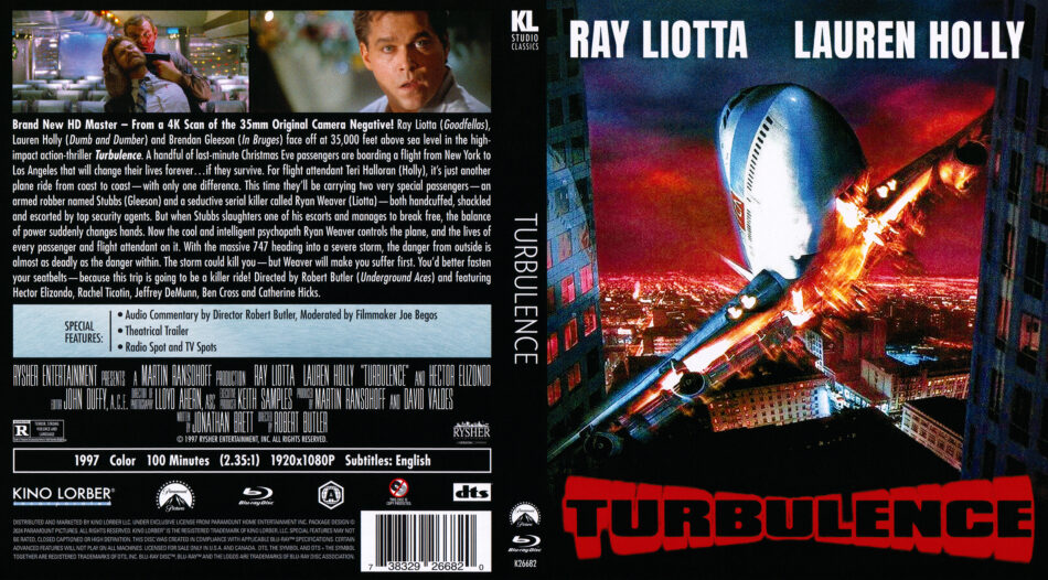 Turbulence (1997) Blu-Ray Cover - DVDcover.Com