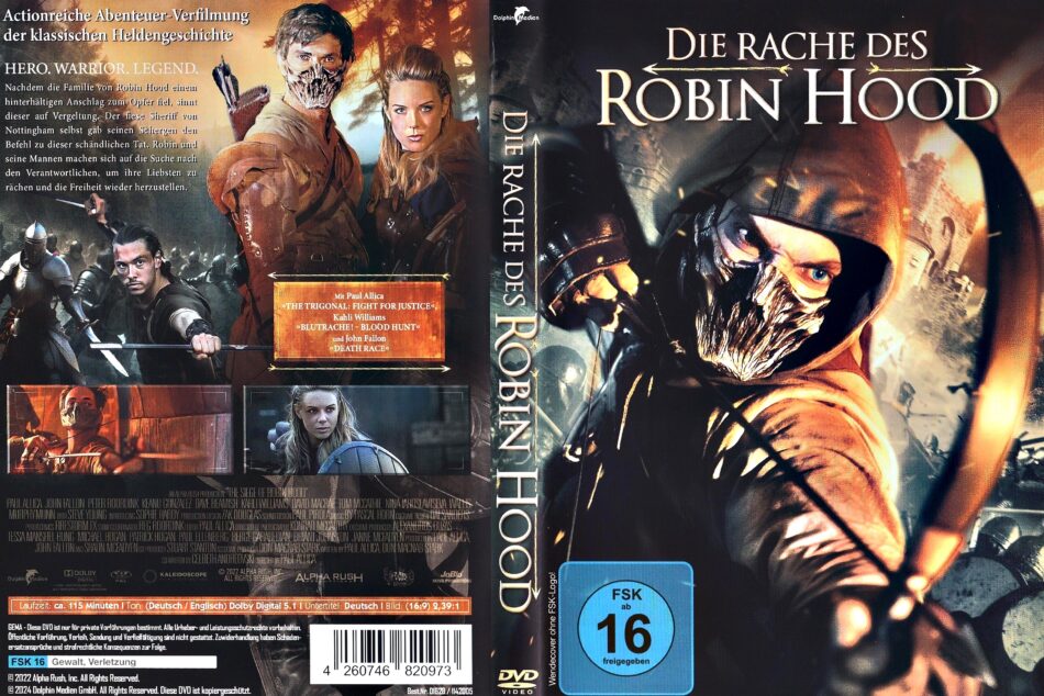 Portada Del Dvd De Robin Hood Book Cover Design For A Dark Fantasy