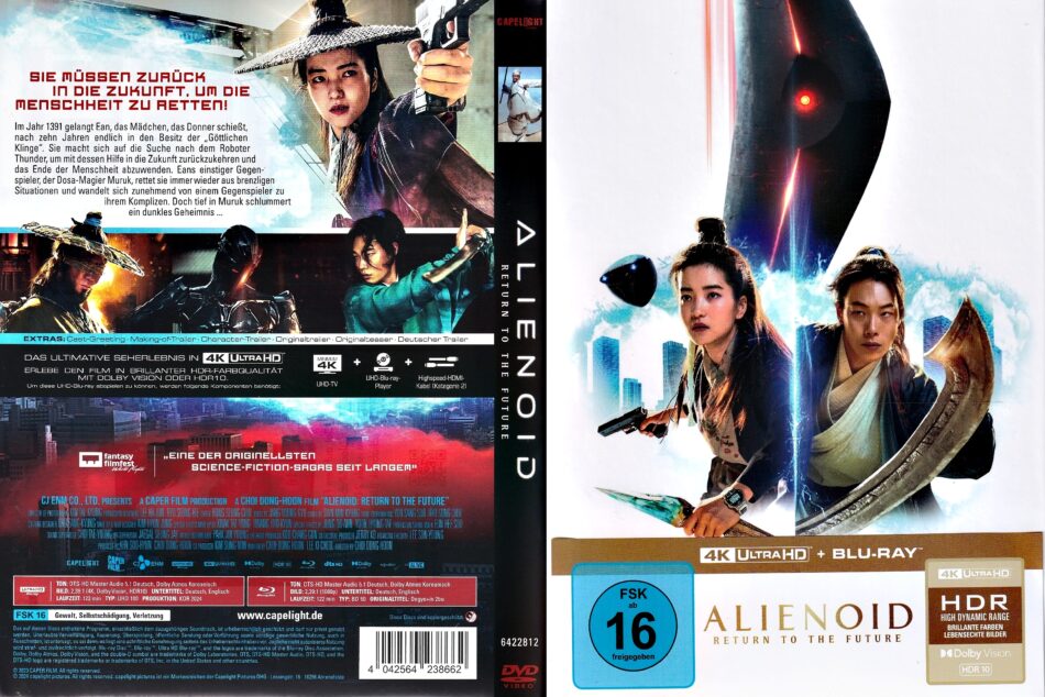 Alienoid 2 DE 4K UHD Cover - DVDcover.Com