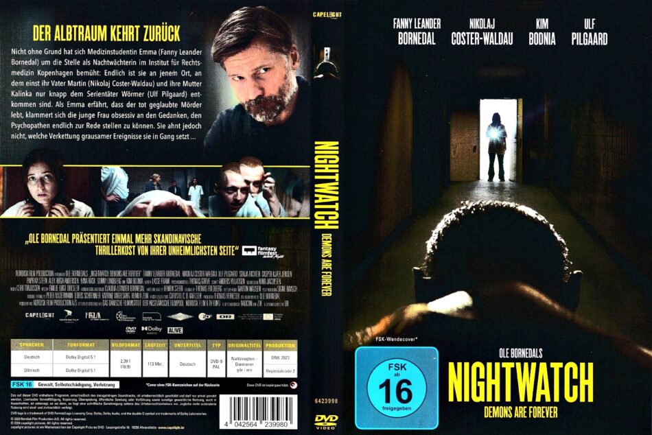 Nightwatch 2-Demons Are Forever R2 DE DVD Cover - DVDcover.Com