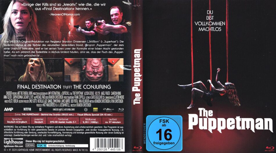 The Puppetman DE Blu-Ray Cover - DVDcover.Com