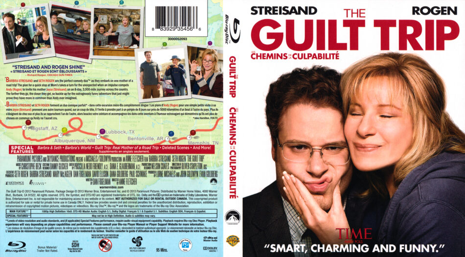 The Guilt Trip (2012) Blu-Ray & DVD Cover - DVDcover.Com