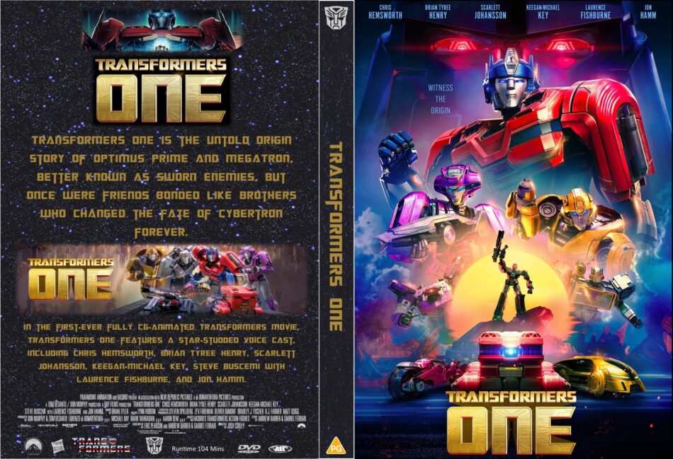 Transformers One R0 Custom DVD Cover - DVDcover.Com