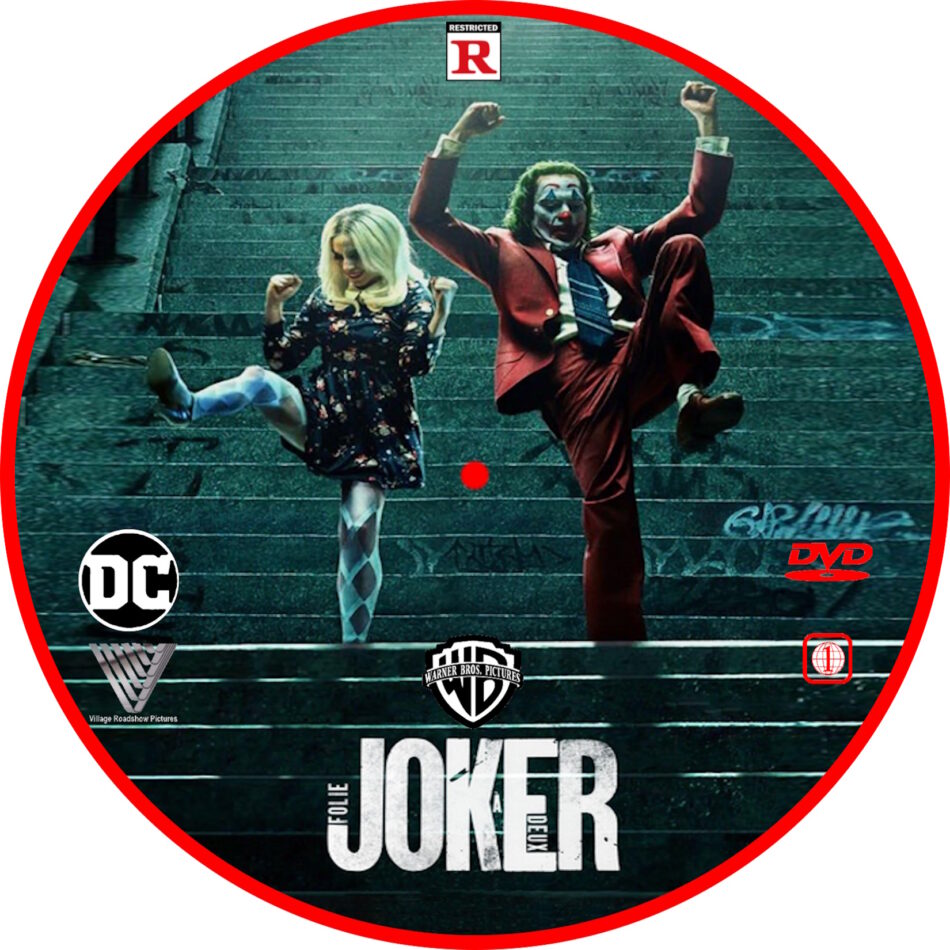 Joker: Folie A Deux (2024) R1 Custom DVD Label - DVDcover.Com