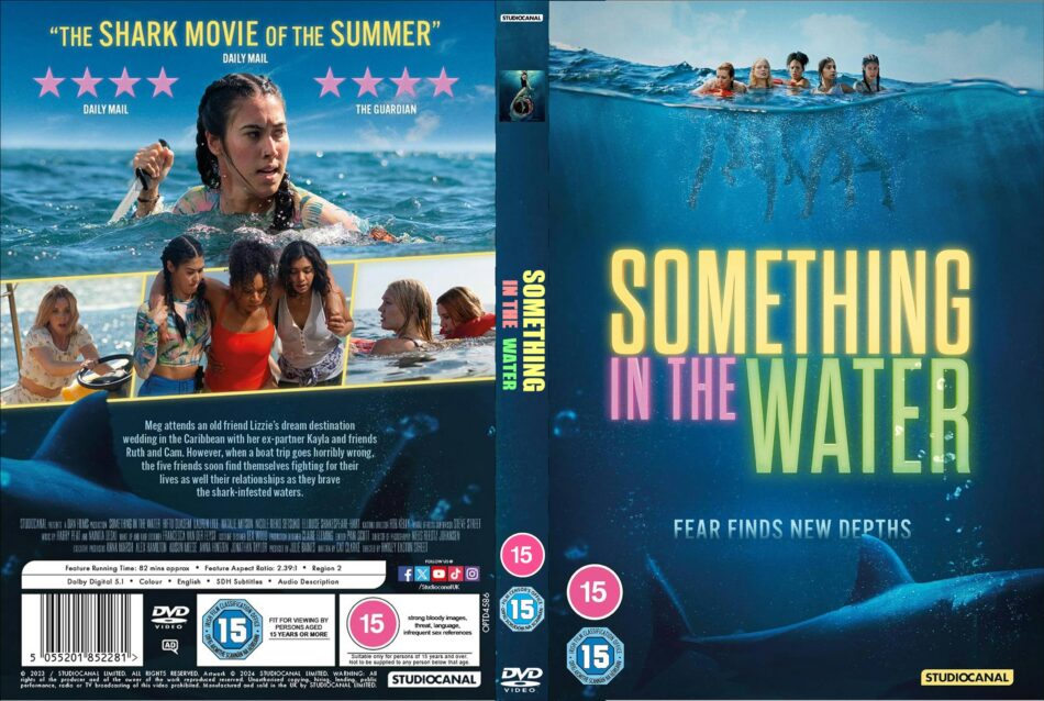 Something in the water (2024) R2 UK DVD Cover and Labels - DVDcover.Com