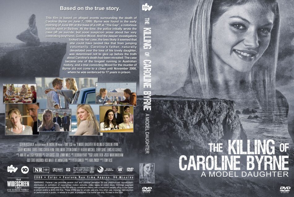 A Model Daughter: The Killing of Caroline Byrne R1 Custom DVD Cover ...