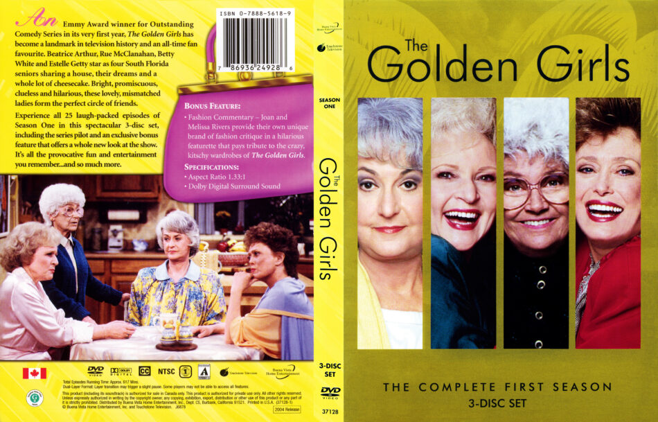 Golden Girls - Staffel 7 (1991) R2 DE DVD Cover & Labels - DVDcover.Com