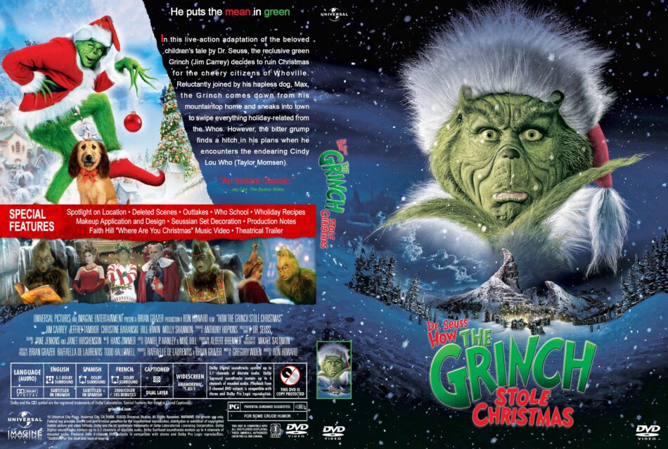 Der Grinch (2000) R2 DE DVD Cover - DVDcover.Com