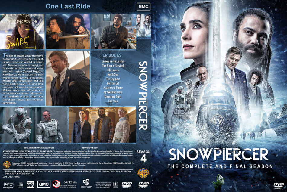 Snowpiercer - Season 4 R1 Custom DVD Cover & Labels - DVDcover.Com