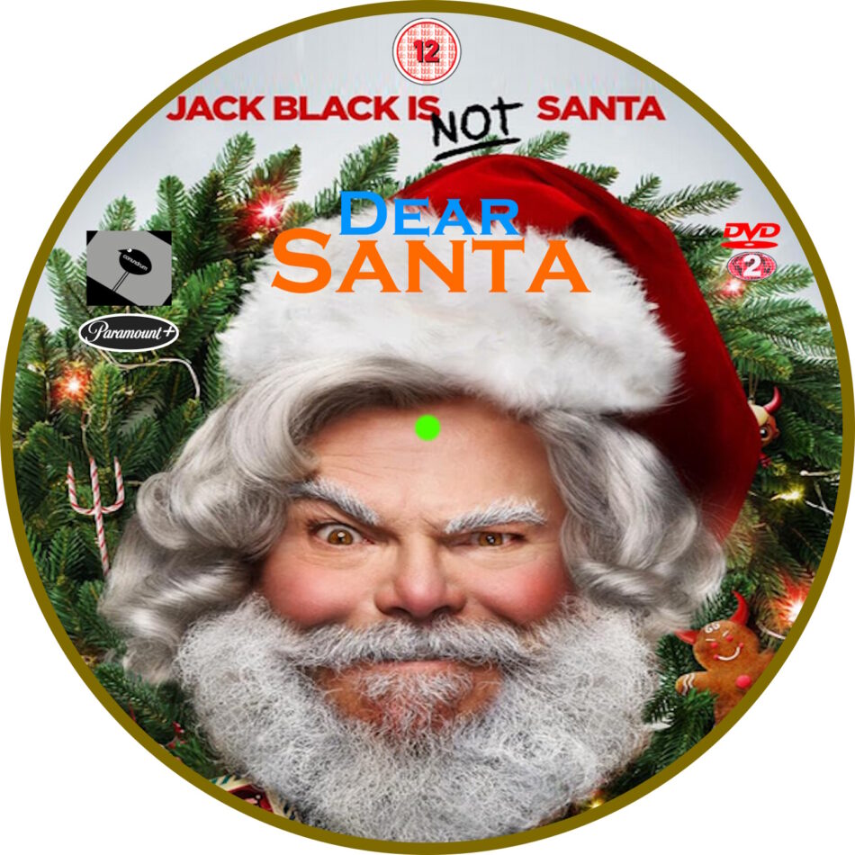 Dear Santa (2024) R2 Custom DVD Label - DVDcover.Com