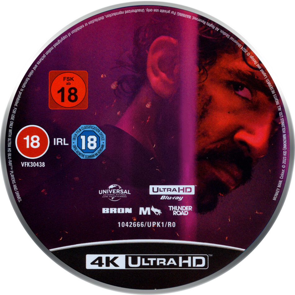 The Monkey (2025) R1 Custom DVD Label - DVDcover.Com
