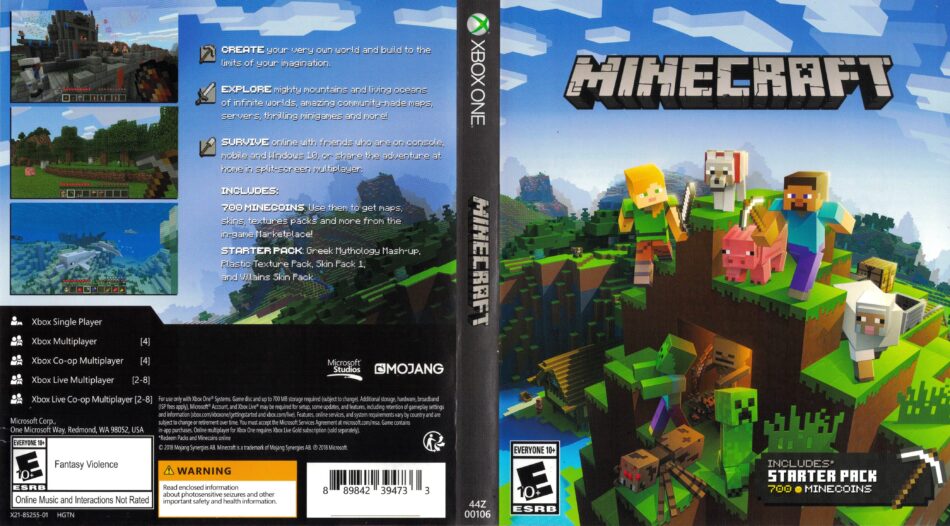 Minecraft Xbox One Logo