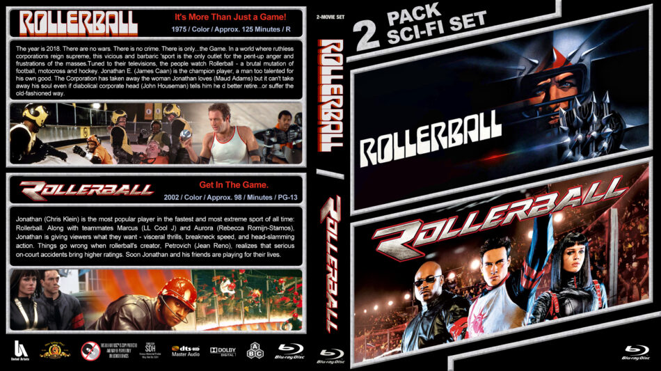 Rollerball (1975) R2 DE DVD Cover - DVDcover.Com