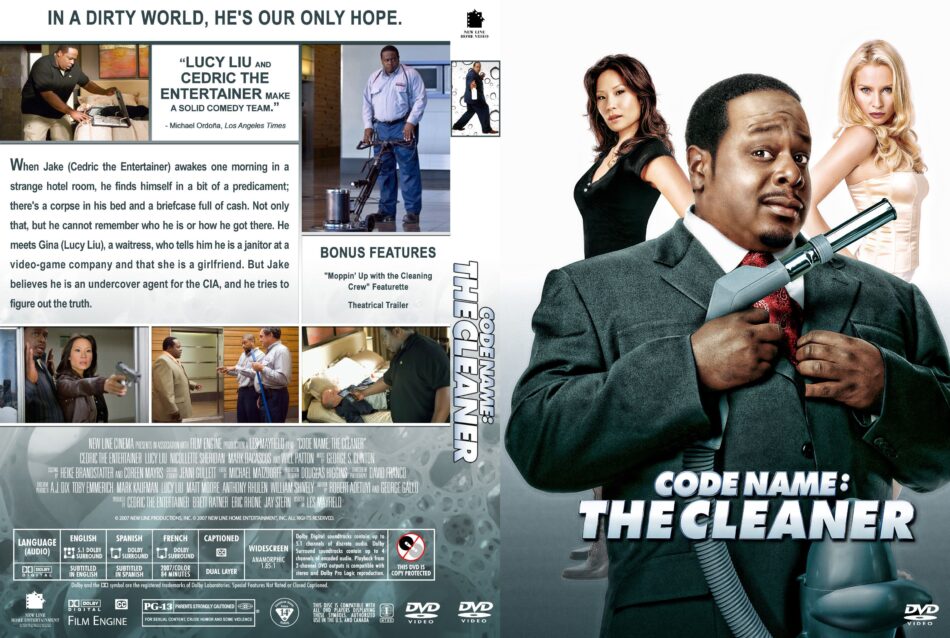 Code Name: The Cleaner (2007) R1 Custom DVD Cover & Label - DVDcover.Com