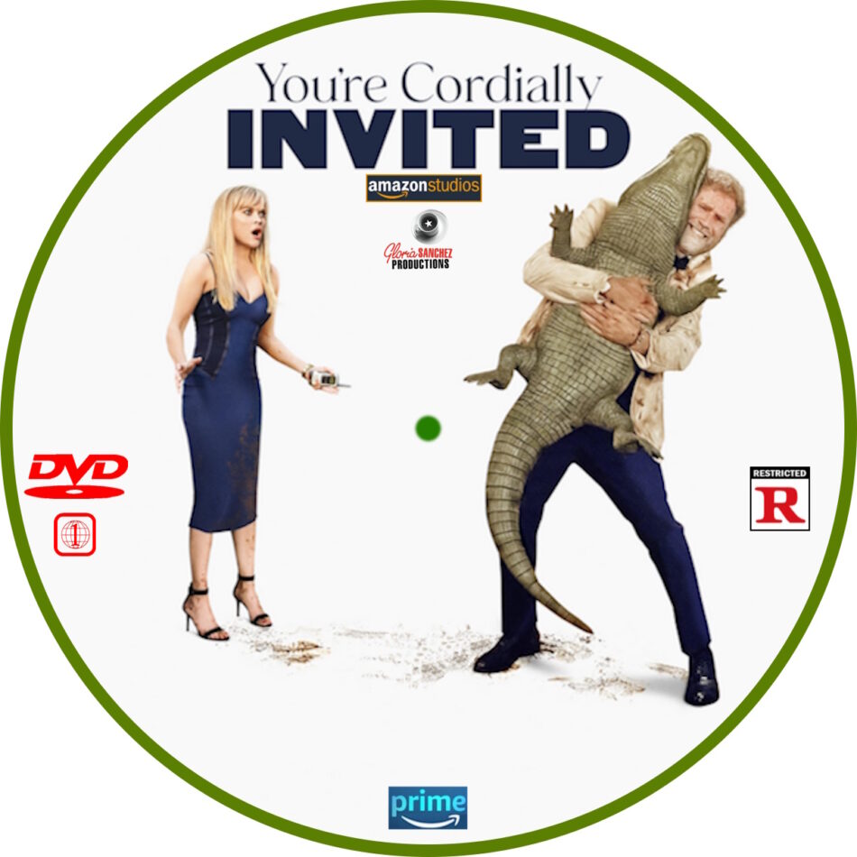 You're Cordially Invited (2025) R1 Custom DVD Label - DVDcover.Com
