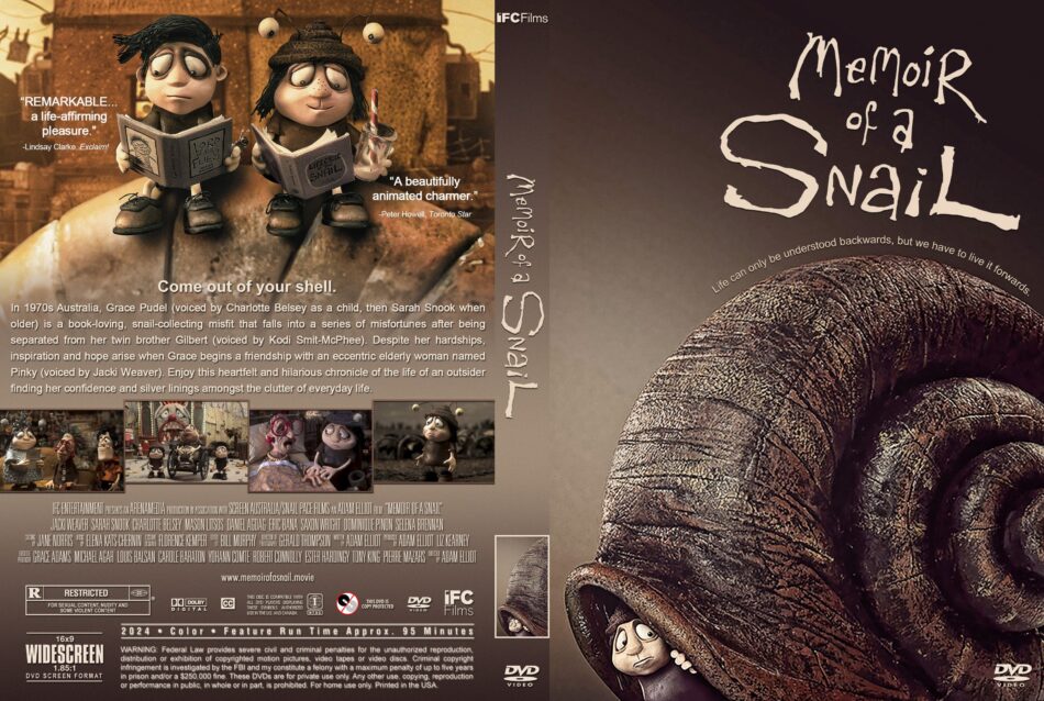 Memoir of a Snail (2024) R1 Custom DVD Cover & Label - DVDcover.Com