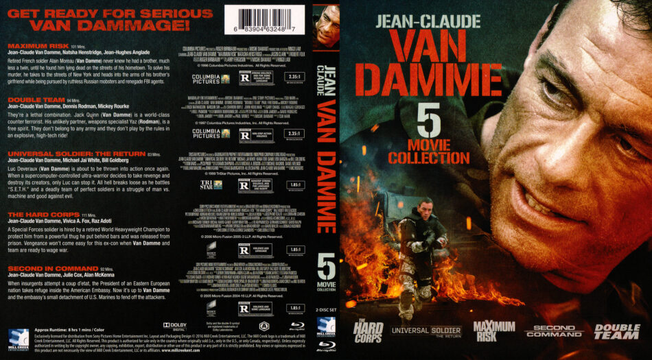 The Hard Corps (2005) Universal Soldier (1999) Maximum Risk (1996 ...