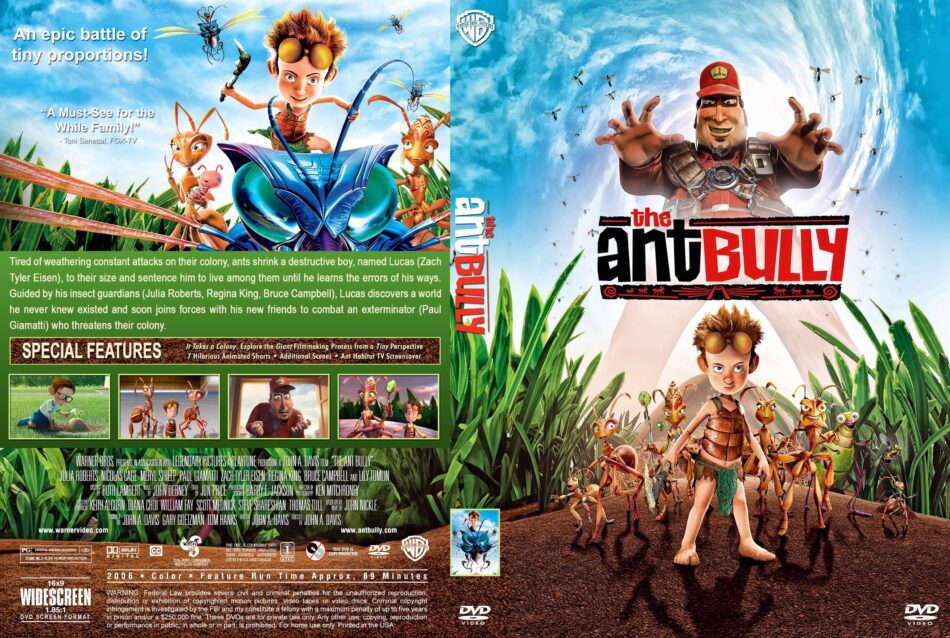 The Ant Bully (2006) R1 Custom DVD Cover & Label - DVDcover.Com