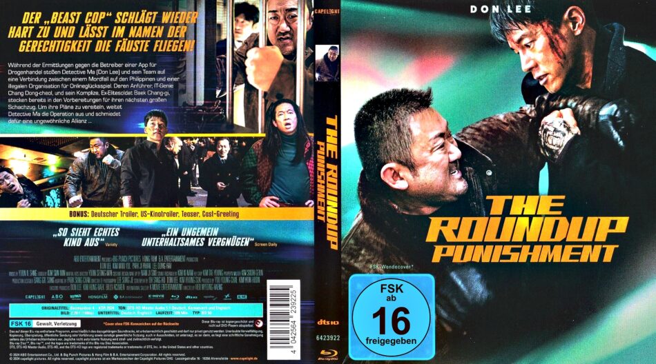 The Roundup-Punishment DE Blu-Ray Cover - DVDcover.Com