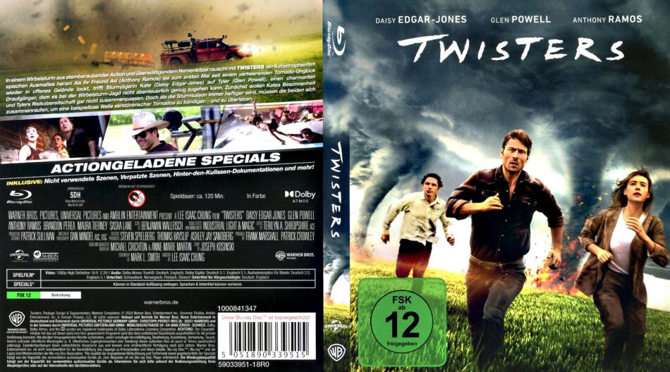 Twisters DE Blu-Ray Cover - DVDcover.Com