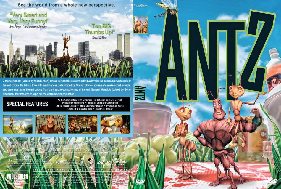 Antz (1998) R2 German Blu-Covers - DVDcover.Com