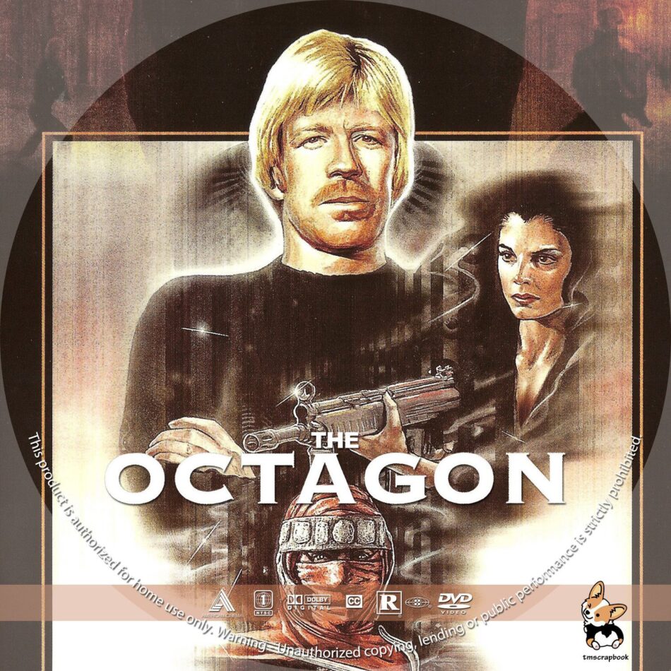 Octagon, The (1980) R1 Custom DVD Label - DVDcover.Com