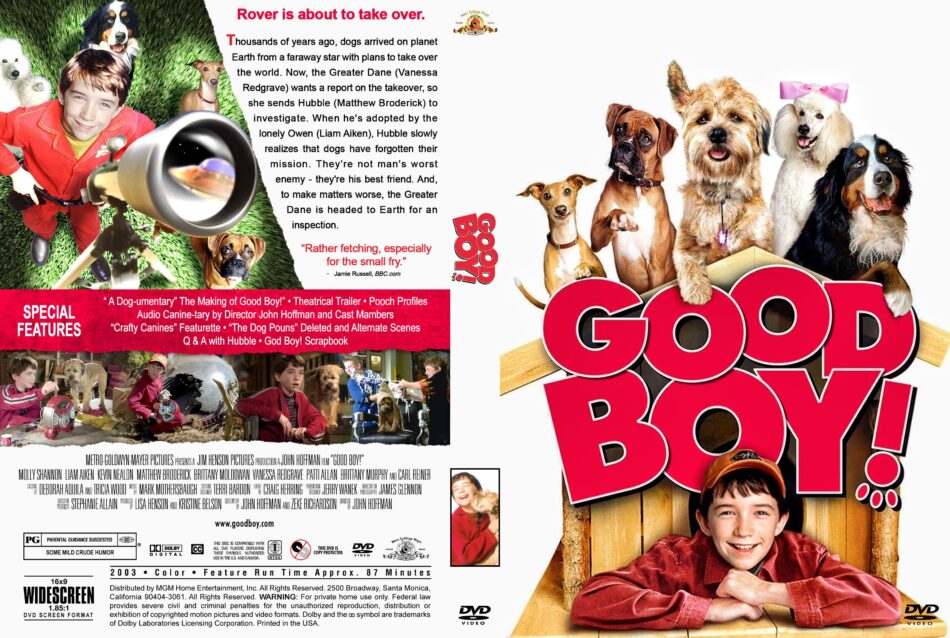Good Boy! (2003) R1 Custom DVD Cover & Label - DVDcover.Com