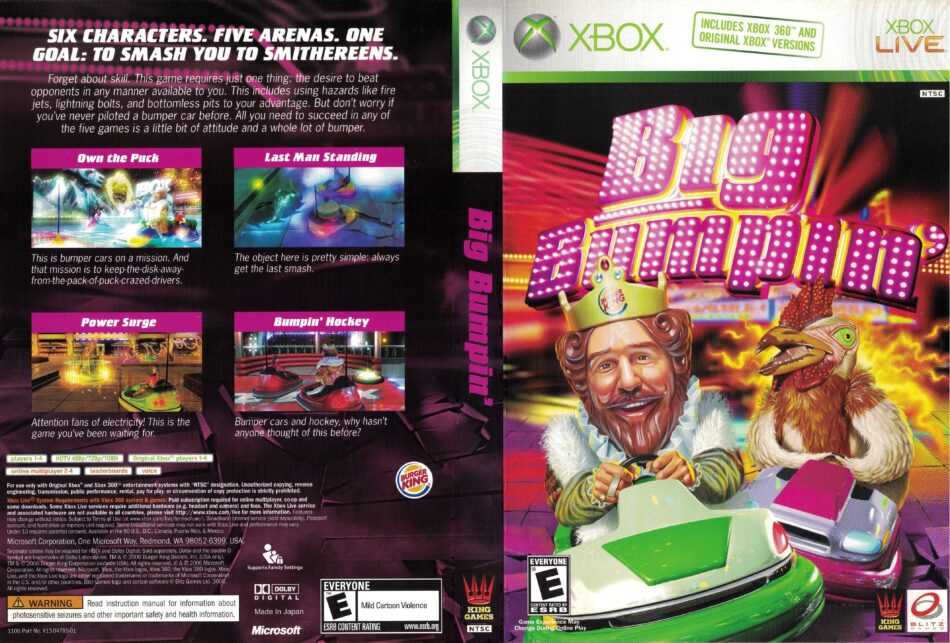 Big Bumpin' (2006) XBOX 360 NTSC retail cover - DVDcover.Com