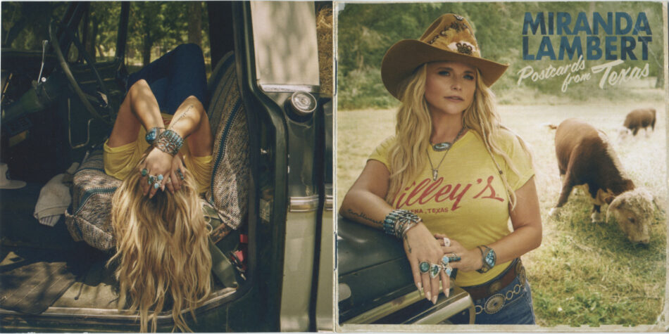 Miranda Lambert: Postcards From Texas CD Cover & Label - DVDcover.Com