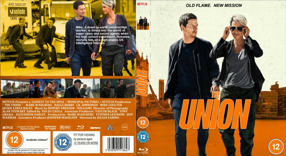 The Union (2024) Custom R2 UK Blu Ray Cover and Label - DVDcover.Com