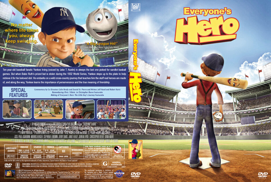 Everyone’s Hero (2006) R1 Custom DVD Cover - DVDcover.Com