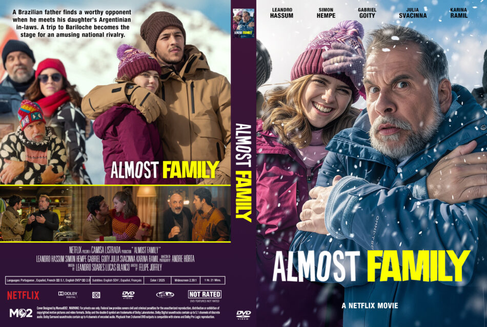 Almost Family (Família, Pero No Mucho) (2025) R) Custom DVD Cover ...